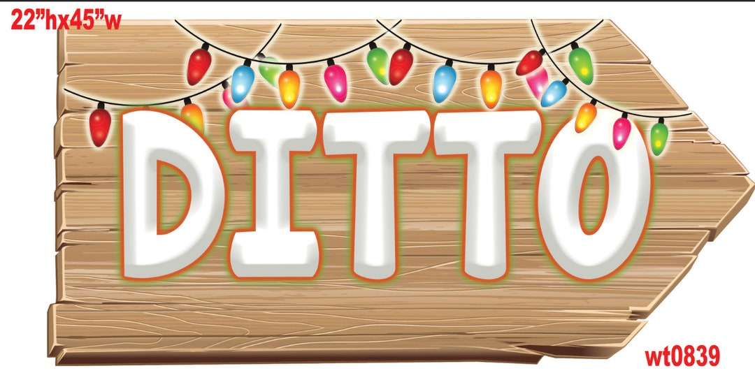 Ditto Christmas Ez Set Yard Card Set - UV High Resolution Coroplast ...