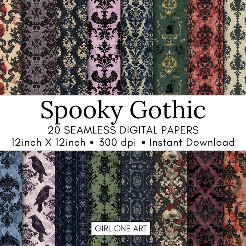 Halloween Patterns' - Etsy
