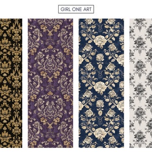 Vintage Gothic Seamless Papers Digital Download Commercial Use ...