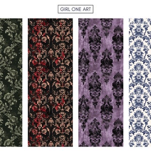 Gothic Seamless Papers Digital Download Commercial Use Vintage ...