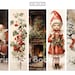 Winter Wonderland Printable Bookmark Bundle PNG JPG Holiday Stocking ...