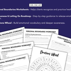 Therapy Questions & Prompts: Mental Health Worksheets (28 PDF Pages) - Etsy