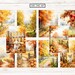 Autumn Junk Journal Pages Instant Download Digital Scrapbook Paper Kit ...