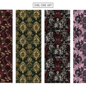 Gothic Seamless Papers Digital Download Commercial Use Vintage ...