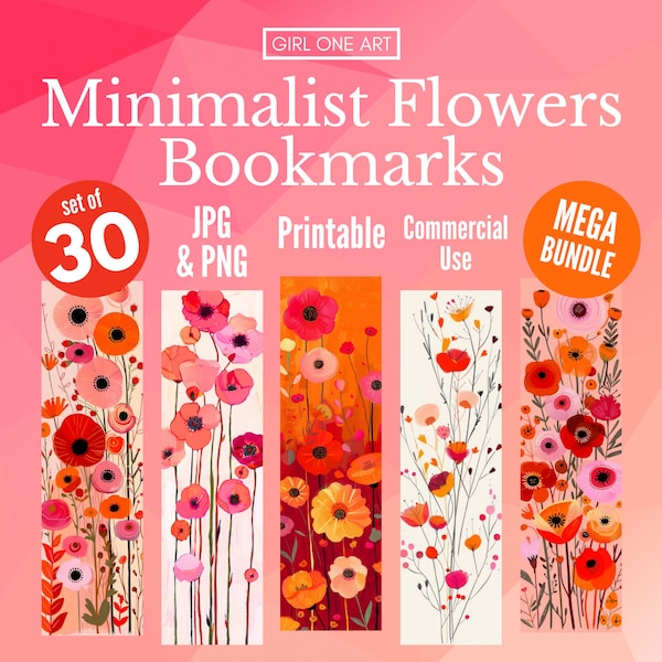 Printable Bookmarks - Etsy