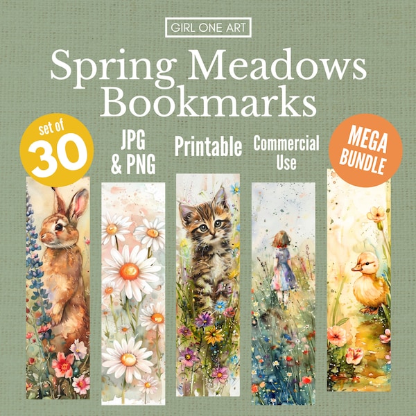 Printable Bookmark - Etsy