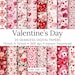 Pinstripe Hearts Seamless Repeat Pattern PNG & JPEG - Etsy