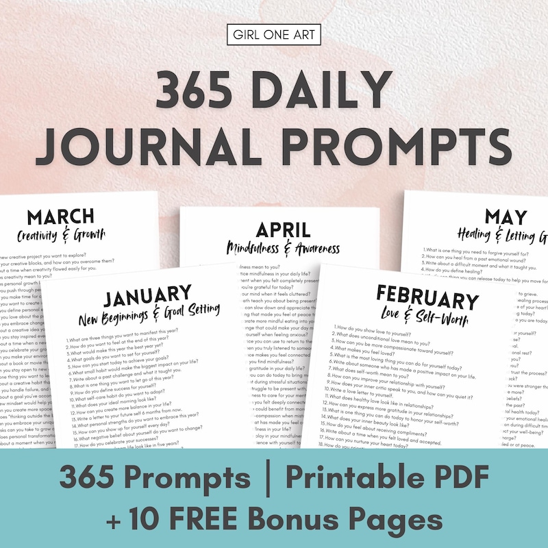 Prompts Daily - Etsy
