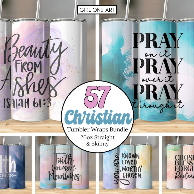 Bible Verse Tumbler - Etsy