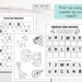 Alphabet Worksheets Printable Tracing Coloring Homeschool Teacher Kids ...