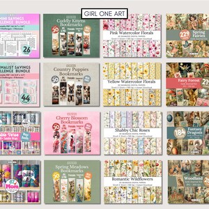 Bible Study Printable Bookmark Set Print Cut Books of the Bible ...