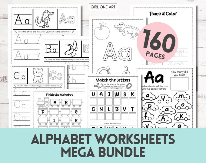 4000 Preschool Pre-k Kindergarten Learning Bundle, Activity Worksheets ...