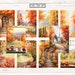 Autumn Junk Journal Pages Instant Download Digital Scrapbook Paper Kit ...