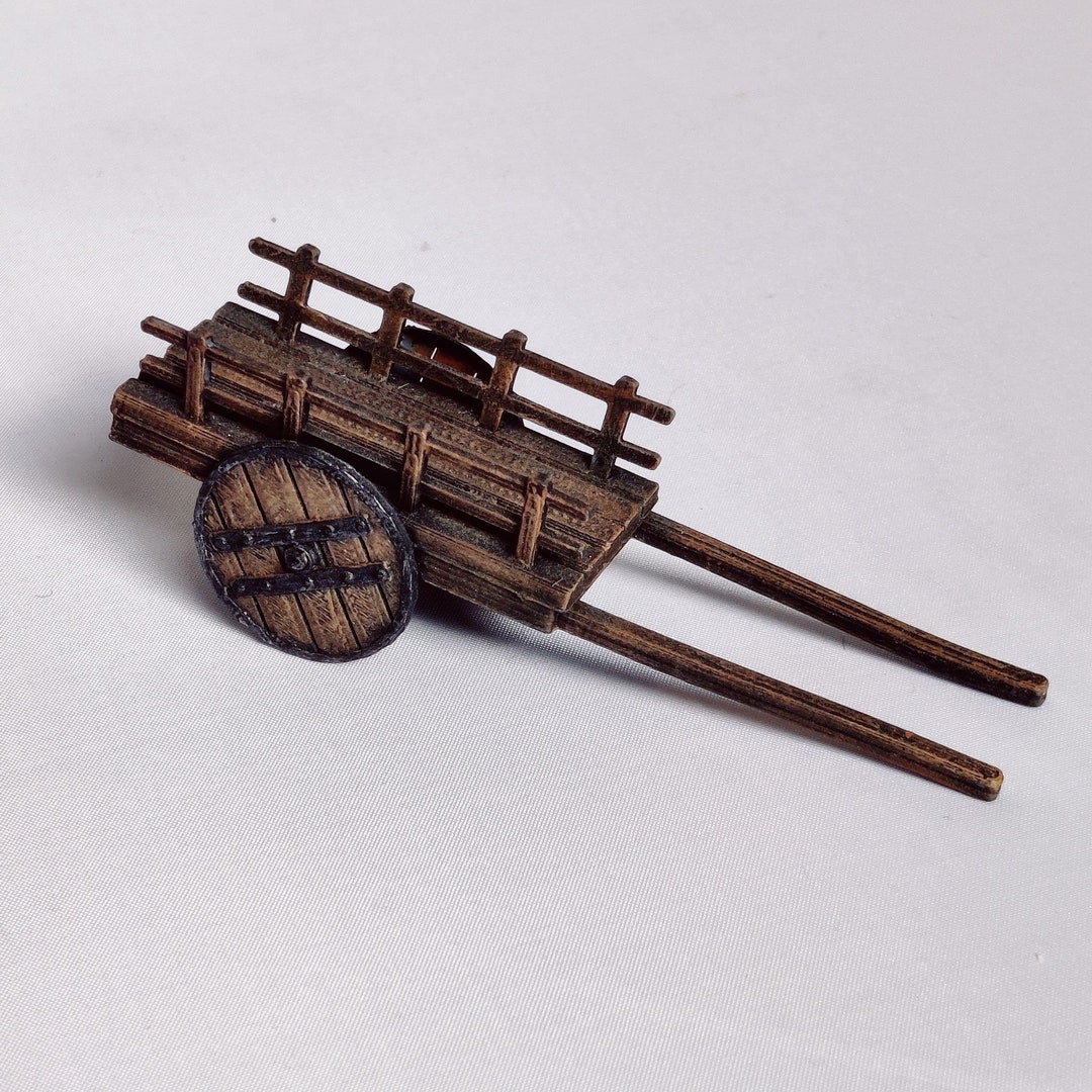 Cart (single Axle) | Dungeons and Dragons | Fantasy | Miniature ...