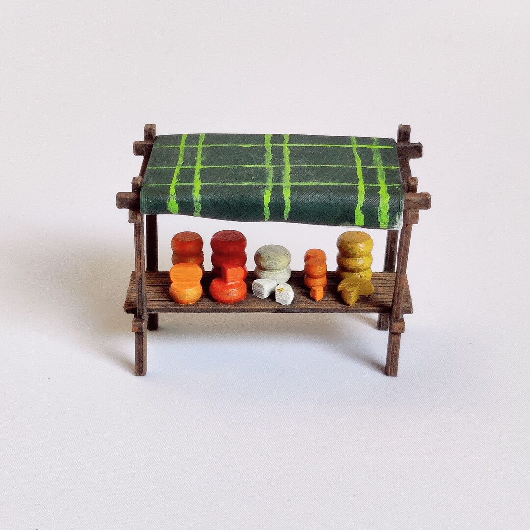 Market Stall (cheese) | Dungeons and Dragons | Fantasy | Miniature ...