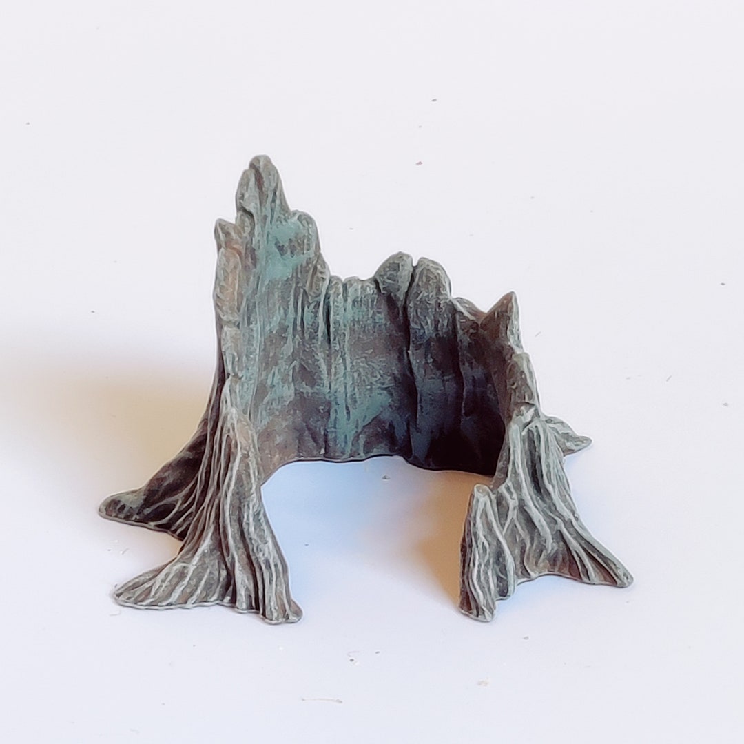 Tree Stump | Dungeons and Dragons | Fantasy | Miniature | Terrain ...