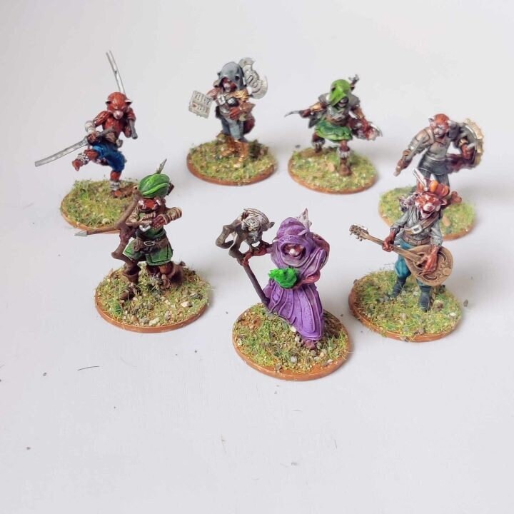 Red Panda Heroes | Dungeons and Dragons | Fantasy | Miniature ...