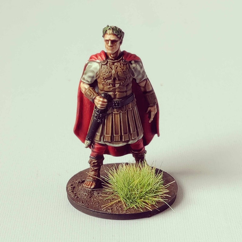 Julius Caesar Dungeons and Dragons Fantasy Miniature Tabletop RPG Historical 28mm 32mm 75mm - Etsy