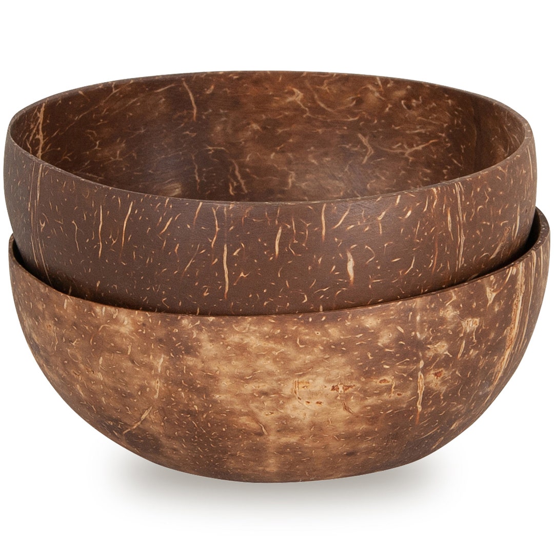 EPT-Home coco coque coque de coco Bowl Deco Bol en bois bol en bois ...