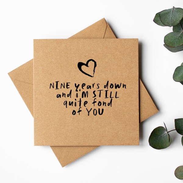 9th Anniversary - Etsy