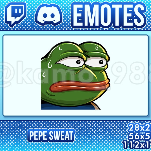 Twitch Emote Sweat - Etsy