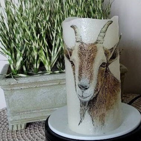 Goat Candle Holder - Etsy