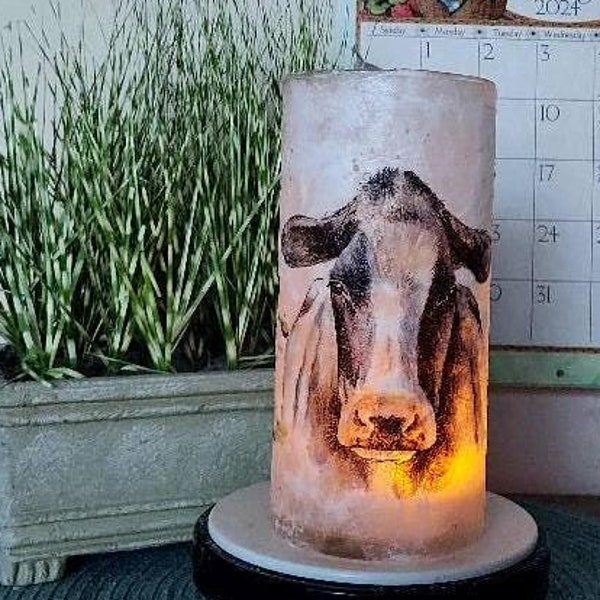 Cow Night Light - Etsy