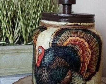 Turkey Cookie Jar - Etsy