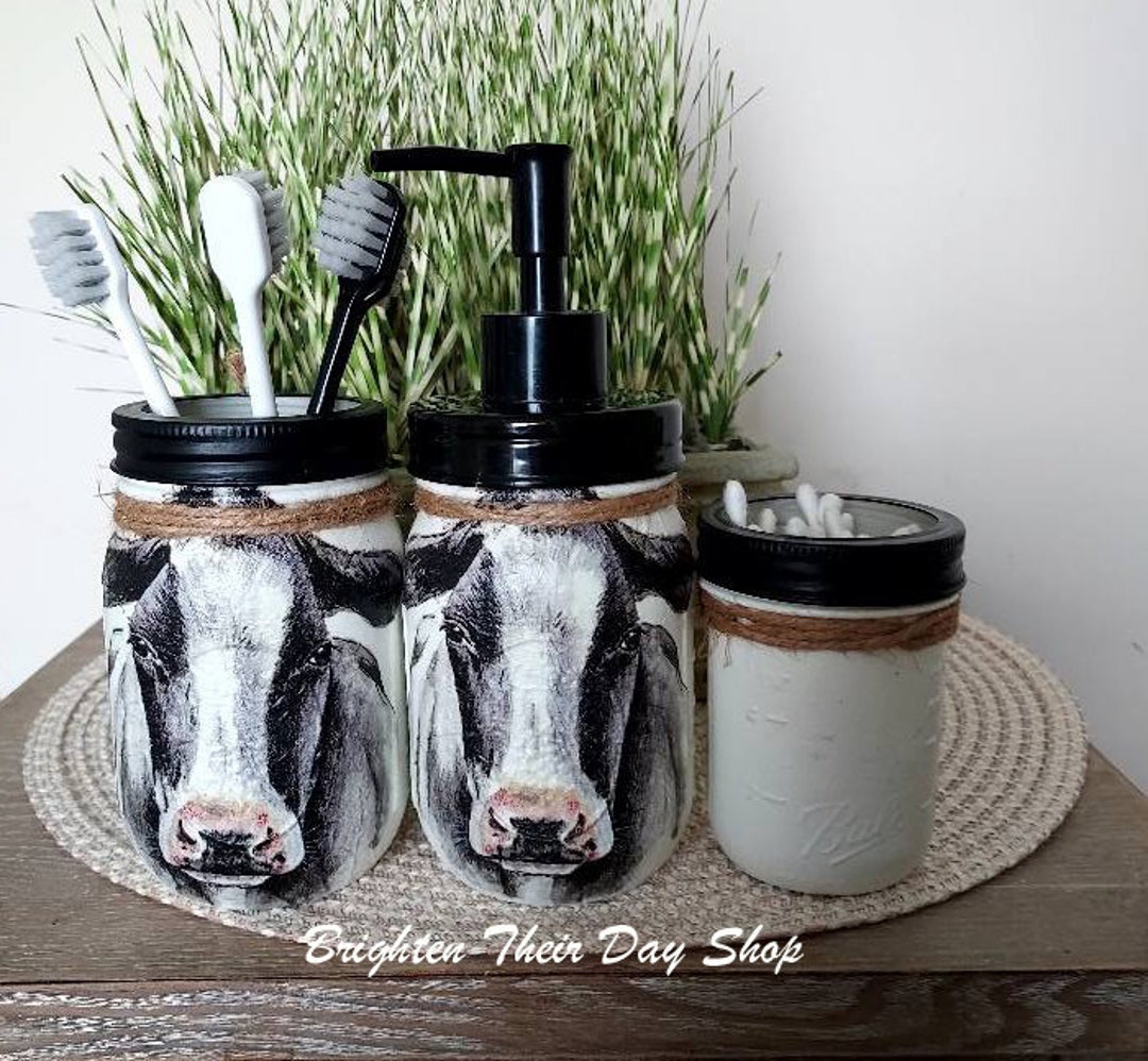 Cow Canister Set Jar at Leticia Martinez blog