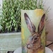 RABBIT Flameless Candle W/timer, Rabbit Flameless Candle, Rabbit Candle ...