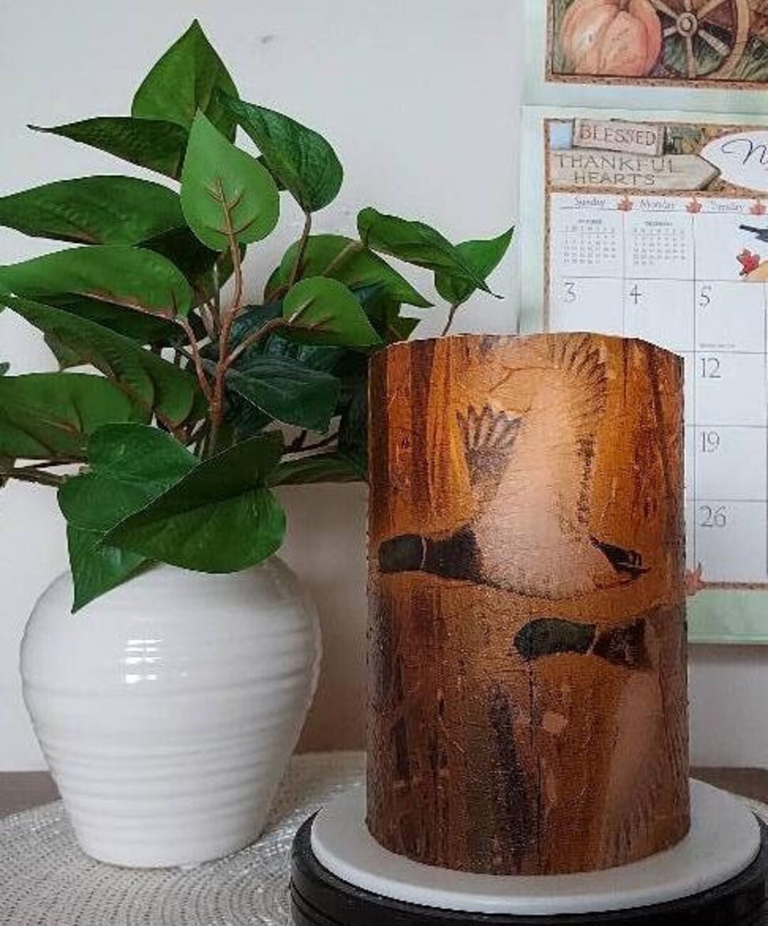 DUCK FLAMELESS CANDLE W/timer, Duck Candle, Flameless Candle, Duck ...