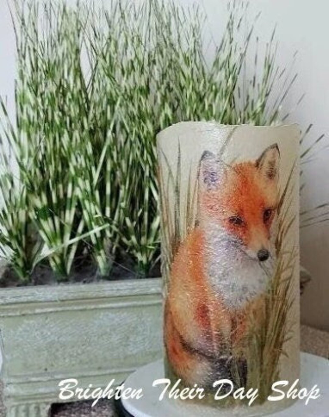 FOX Flameless Candle W/timer, Fox Flameless Candle, Fox Candle ...