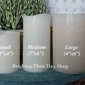 CONEFLOWER FLAMELESS CANDLE W/timer, Coneflower Candle, Flameless ...