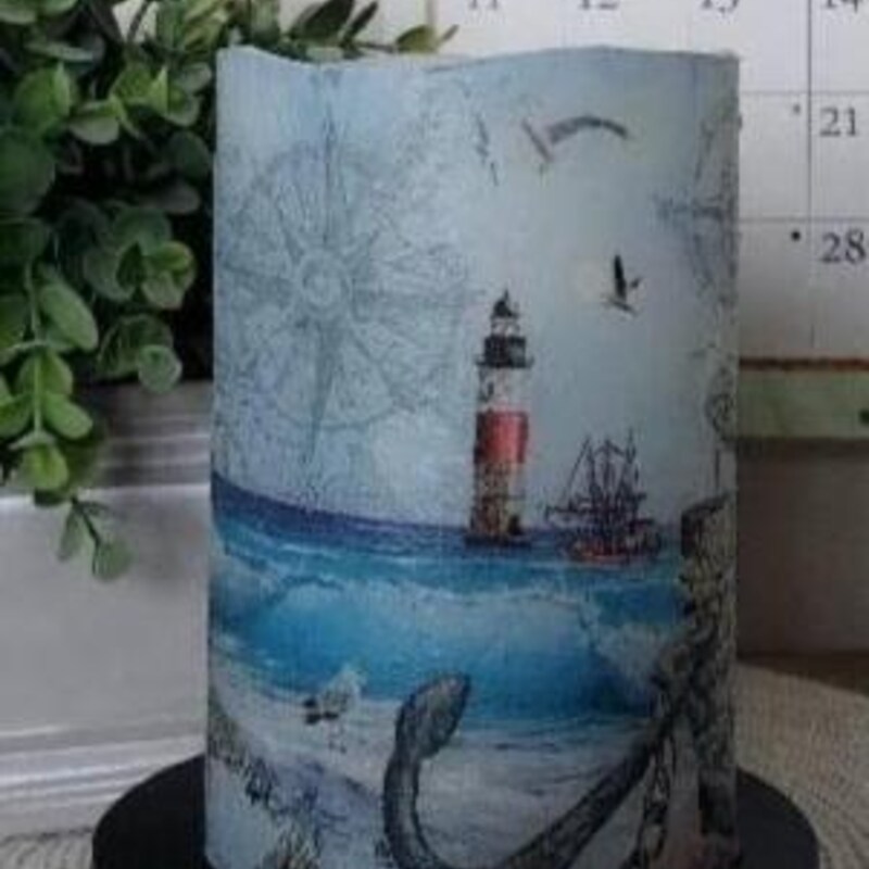Nautical Candle - Etsy