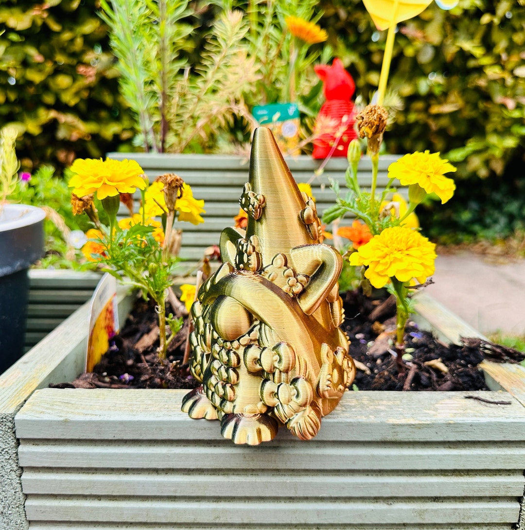 Kitty Girl Garden Gnome Gonk Decoration Statue Ornament Indoor Outdoor ...