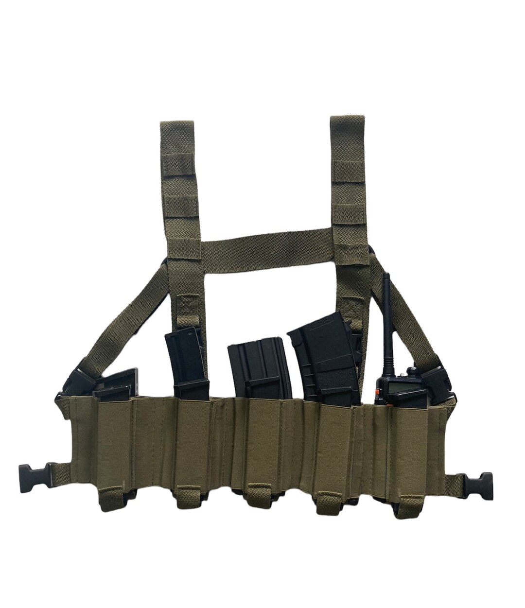 HX555 Universal Chest Rig, Tactical Vest for Airsoft, Milsim, Real ...