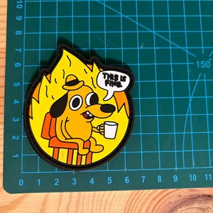 This is Fine PVC Morale Patch - Etsy