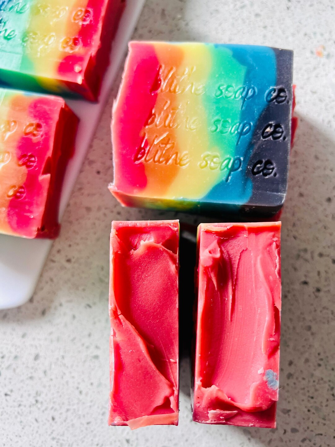 Rainbow Soap, Pride Soap, Colorful Soap, Rainbow Theme, Rainbow Design ...