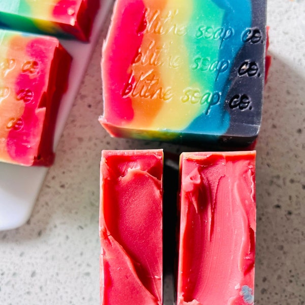 Rainbow Soap - Etsy