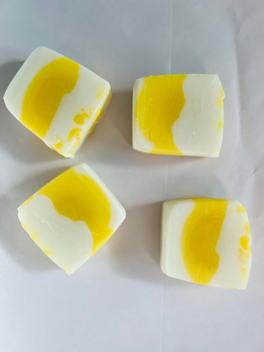 SWEET LEMON SOAP // Lemon Bar Soap// Natural Sweet Lemon Soap ...