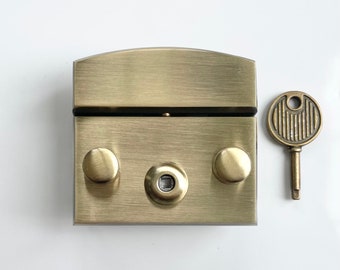 Brass Briefcase Lock - Etsy