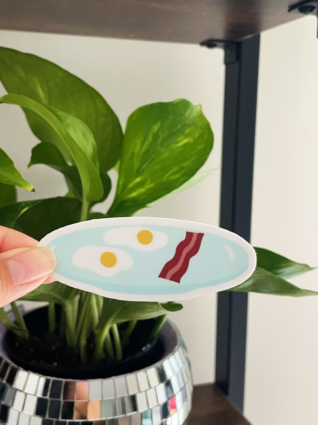 Disappointed Egg Sticker, Cute Sticker - Etsy