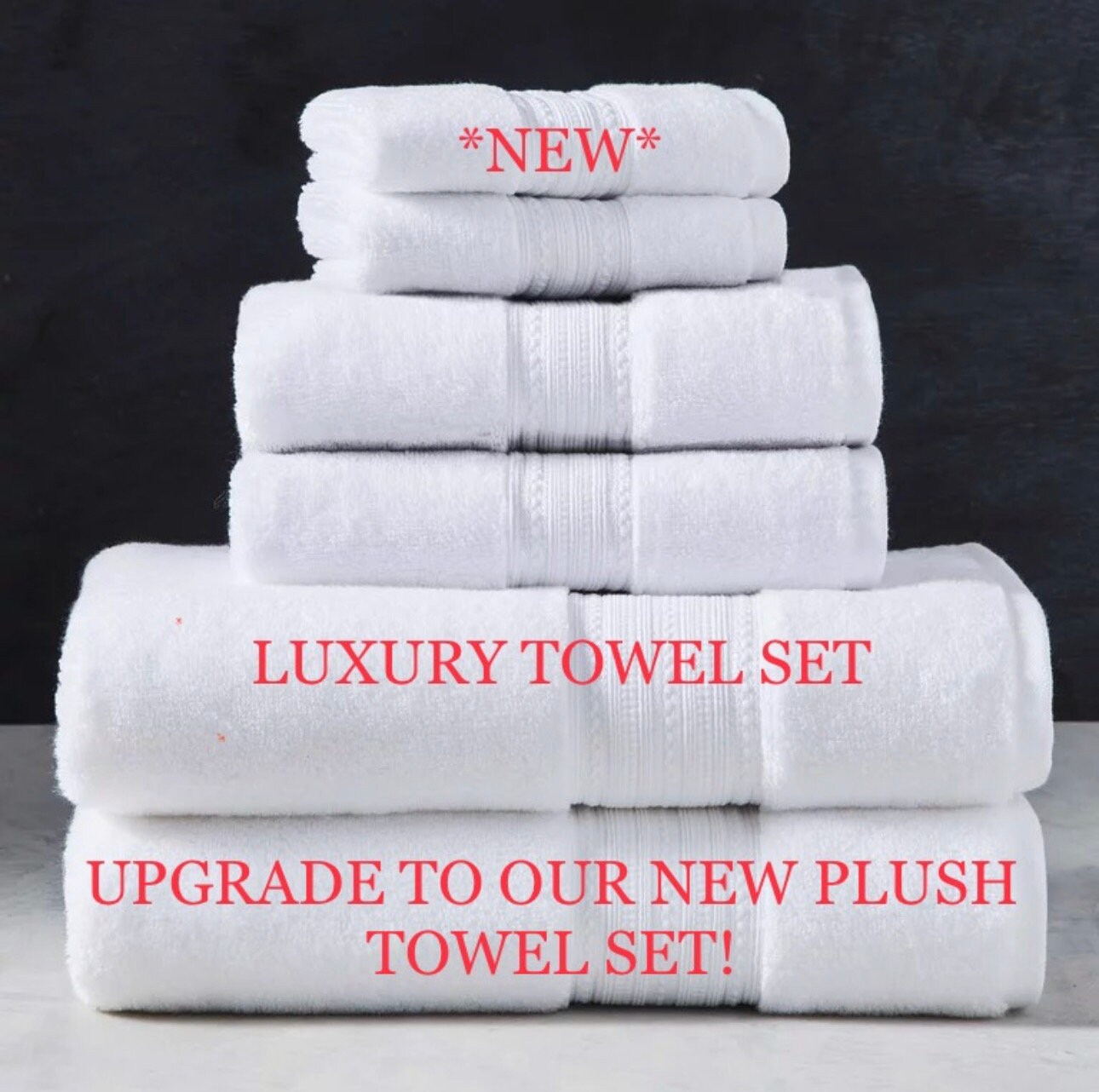 Personalized Luxury Bath Towel Set, Monogram Towel Set, Embroidered ...