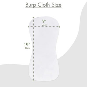 Custom Embroidered Burp Cloths, Personalized Baby Shower Gift, Newborn ...