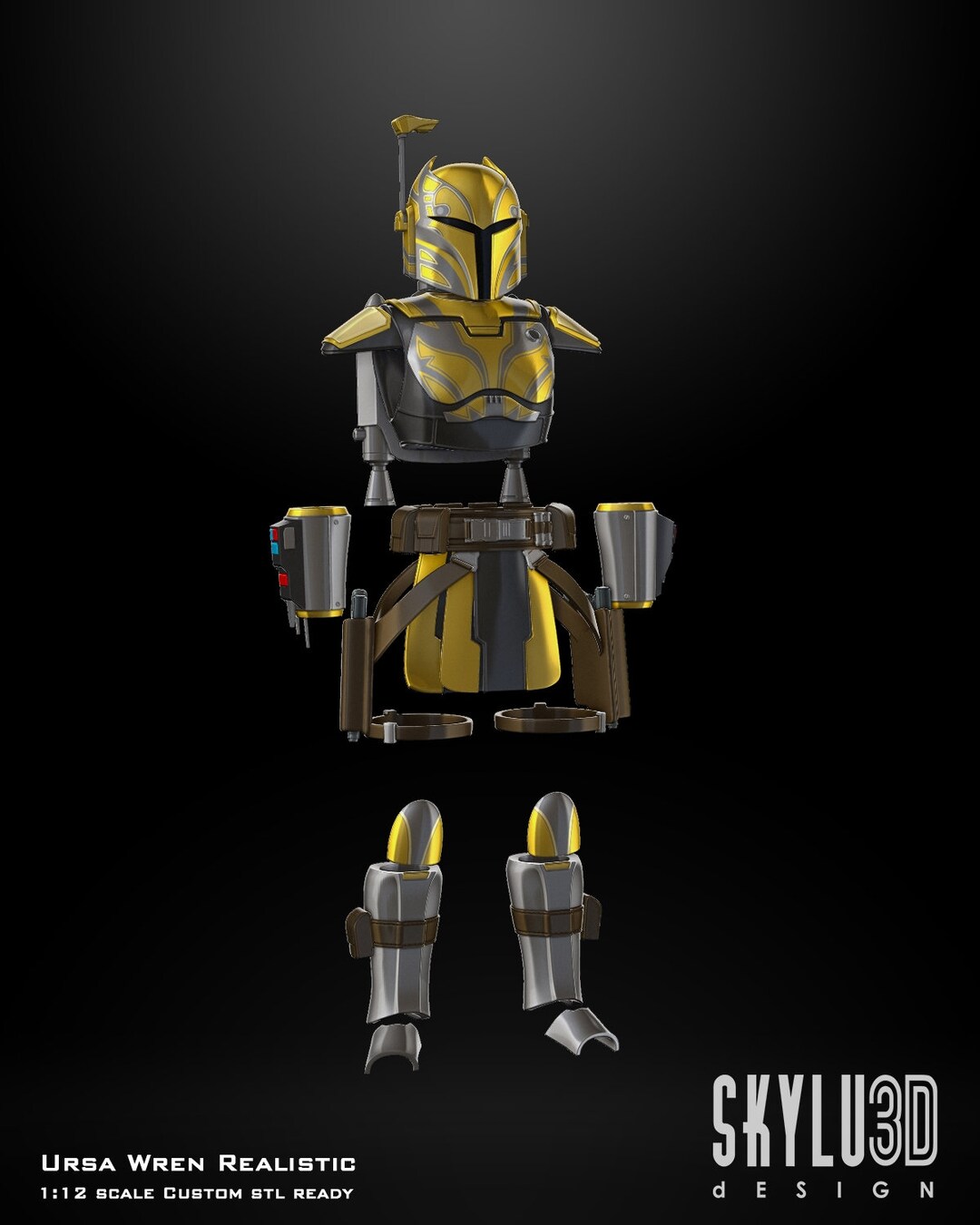 Ursa Wren Armor Custom Printed Kit - Etsy