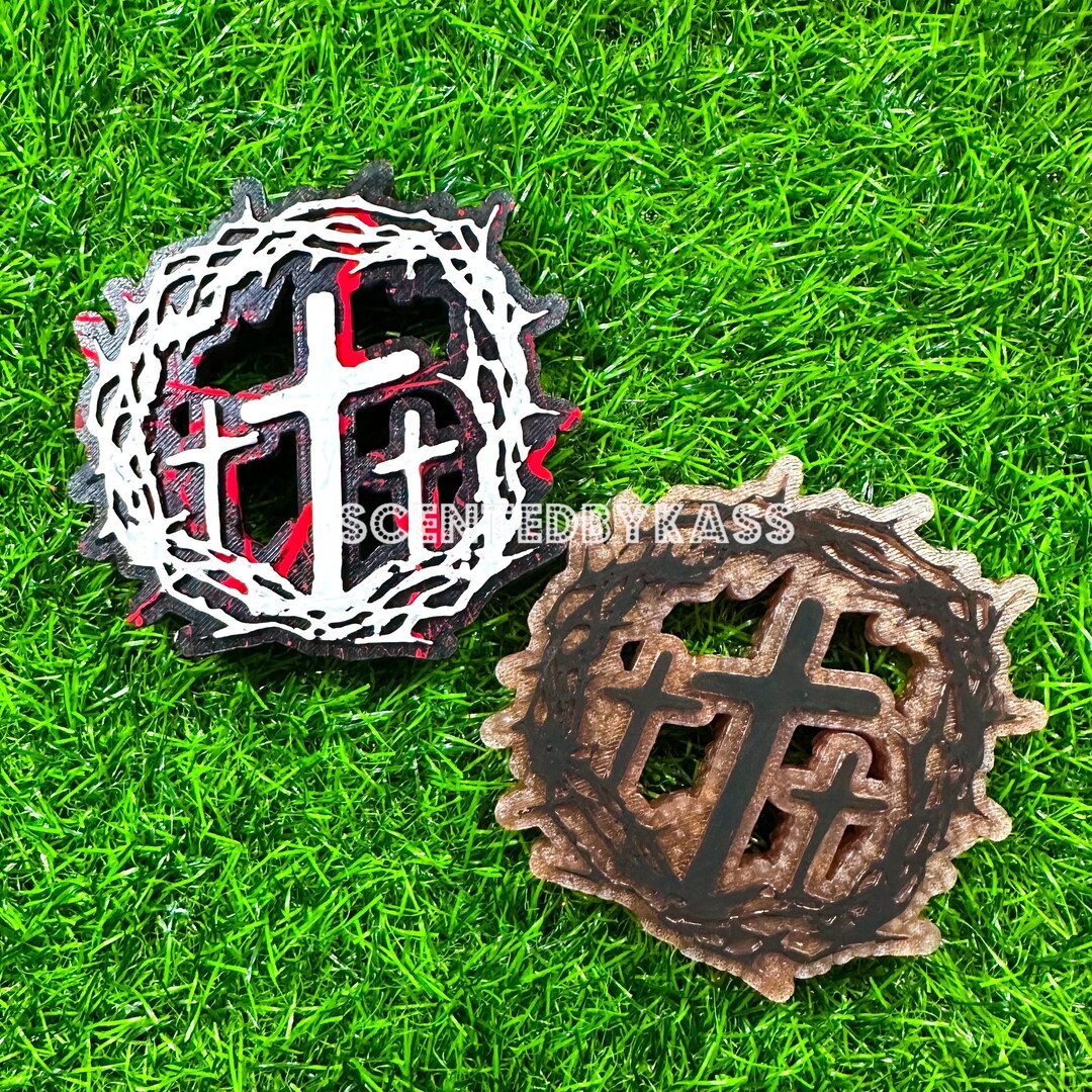 Three Crosses Car Freshie, 3 Wooden Crosses Freshie, Faith Freshie ...