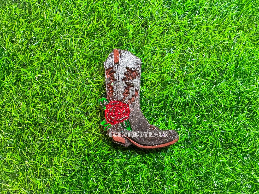 Cowgirl Boot Car Freshie - Etsy