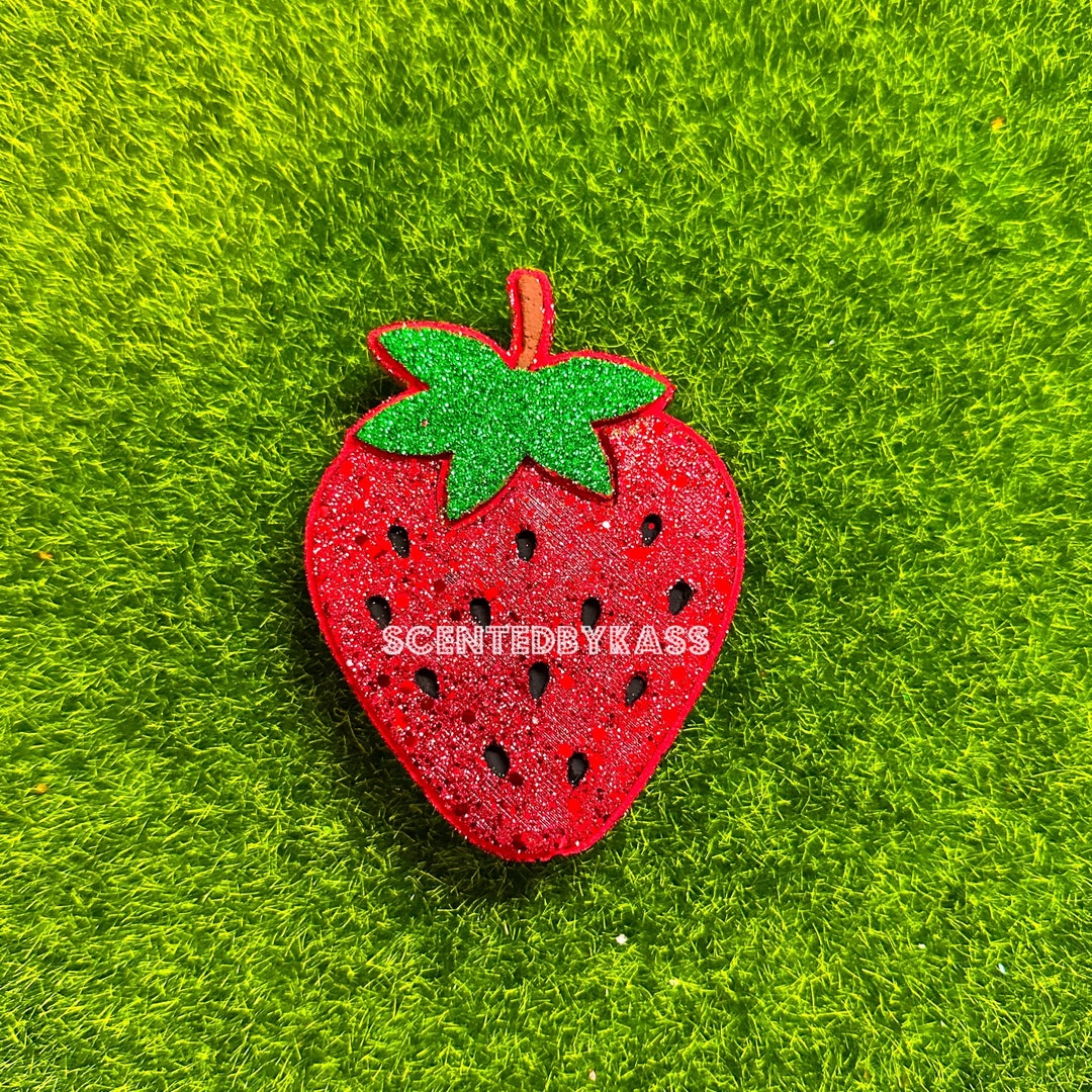 Strawberry Car Freshie, Strawberry Freshie, Strawberry Freshies - Etsy