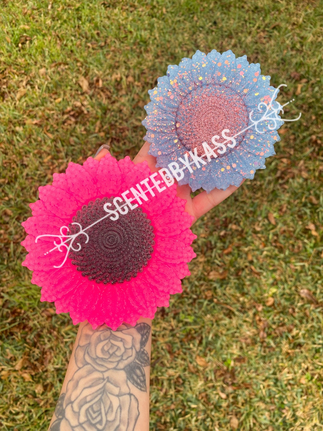 Sunflower Freshie Aromies Sunflower Car Air Freshie Car - Etsy