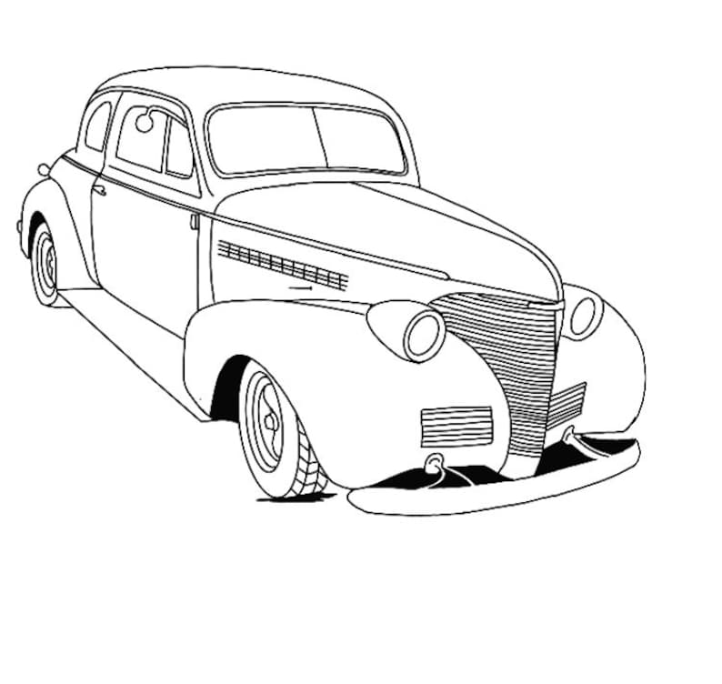 1941 Chevy Svg, Ai, Dxf, Eps, Jpg - Etsy